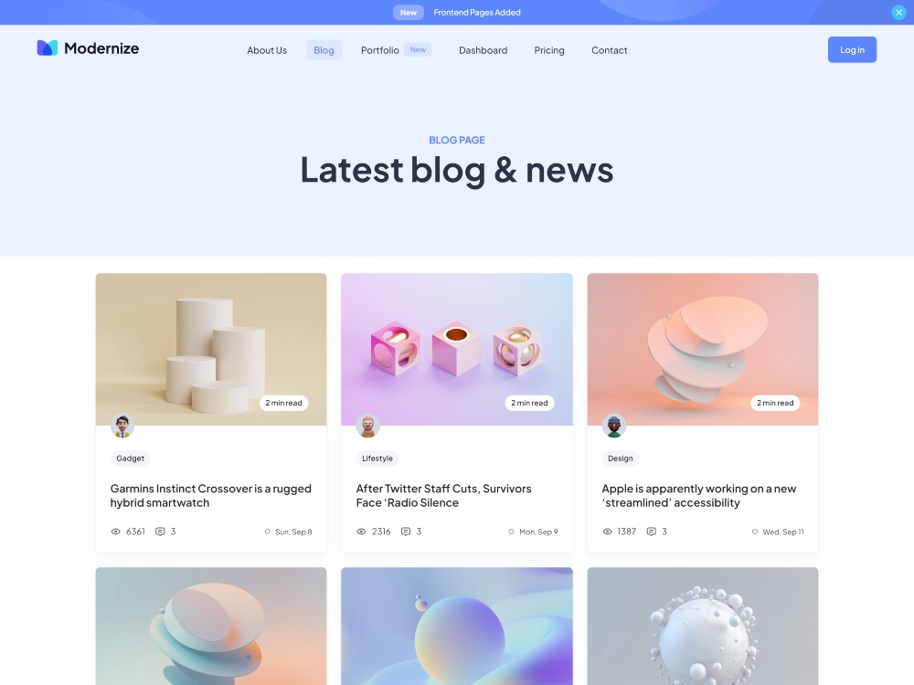 Modernize - Vue3 Typescript based Admin Dashboard Template Modernize - Vue3 Typescript based Admin Dashboard Template